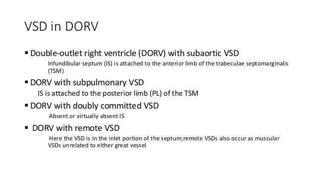 Double outlet right ventricle