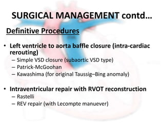 Double outlet right ventricle | PPTX