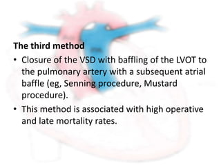 Double outlet right ventricle | PPTX