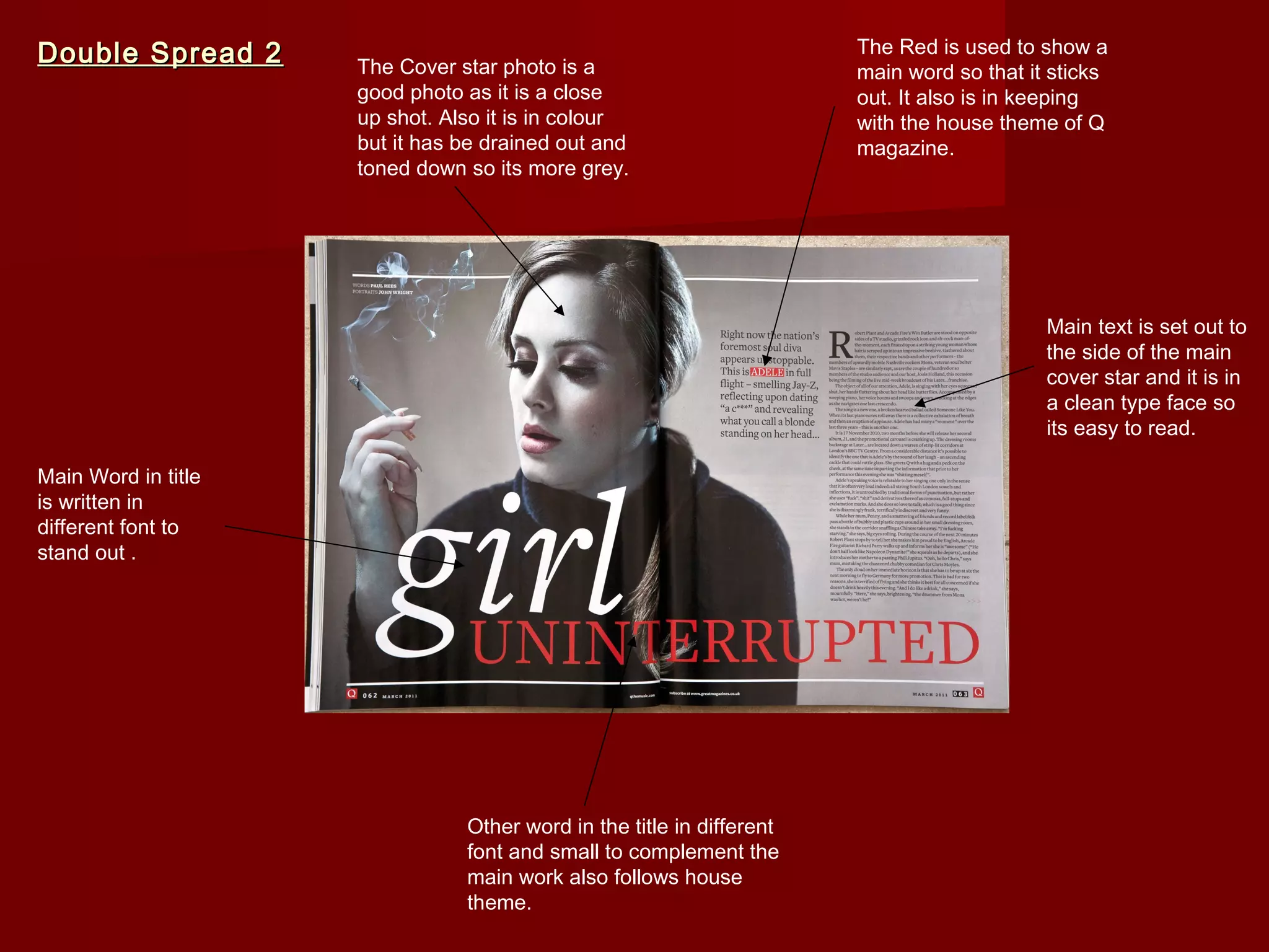 Double page analysis | PPT