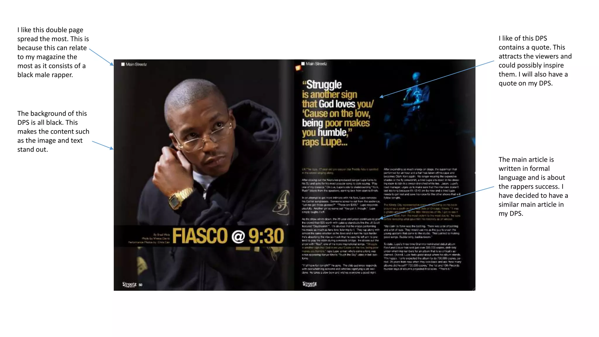 Double page annotations | PPT