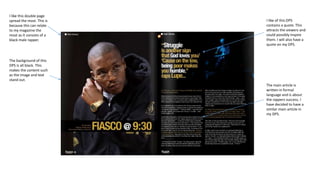 Double page annotations | PPT