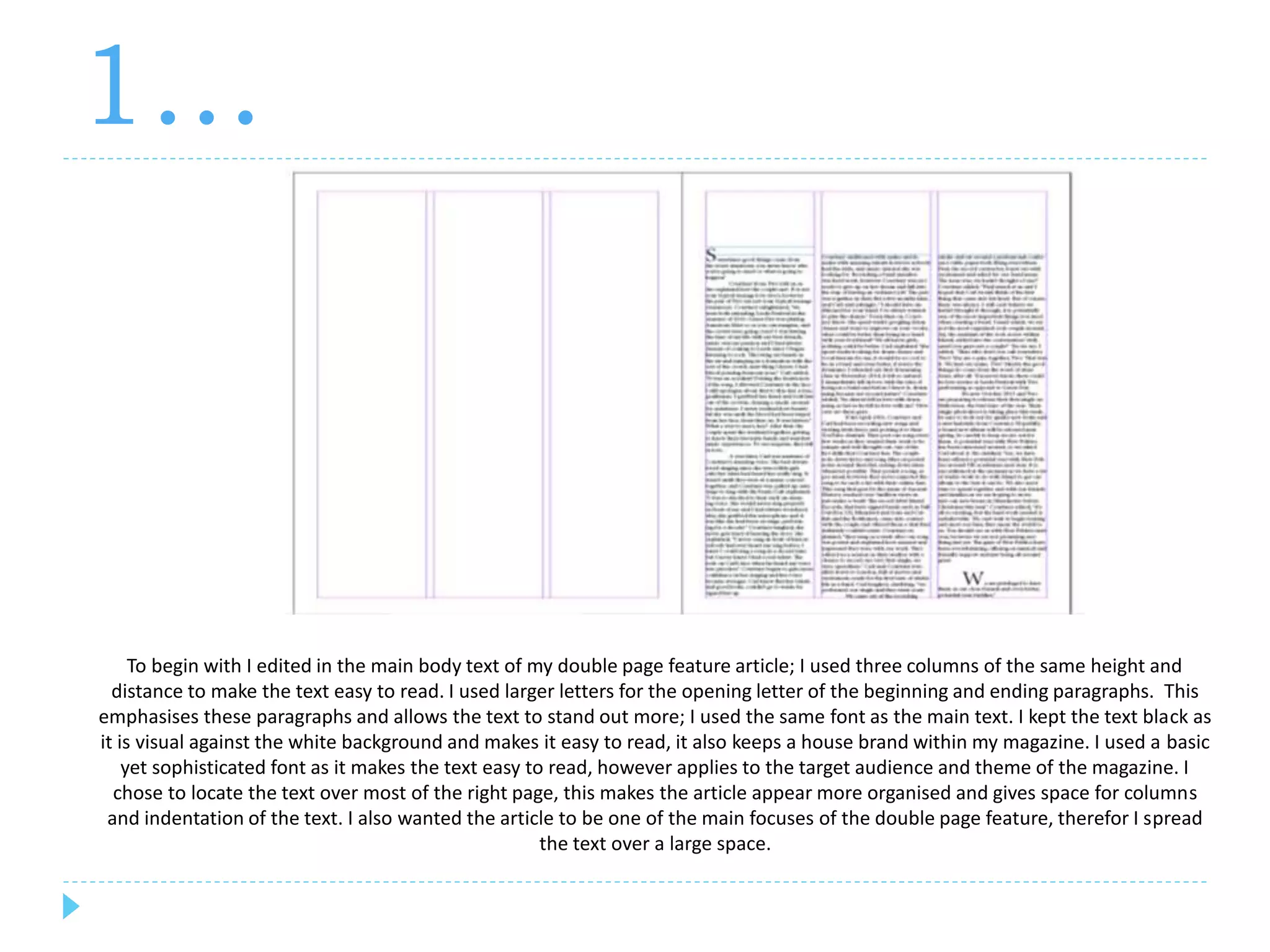 Double Page Feature Analysis | PPTX