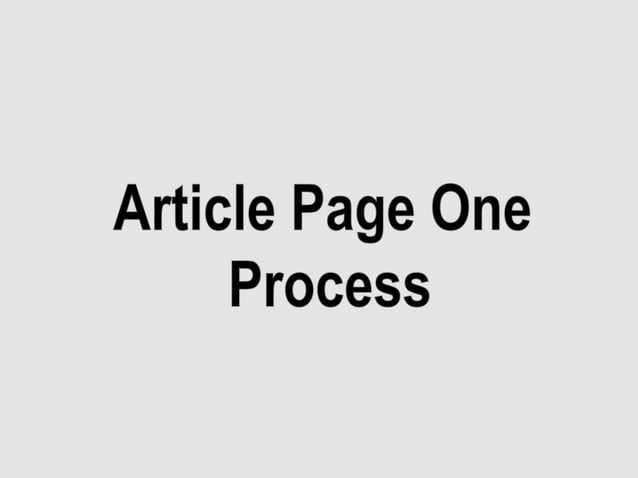 Double page spead one page process kjghjbl | PPTX