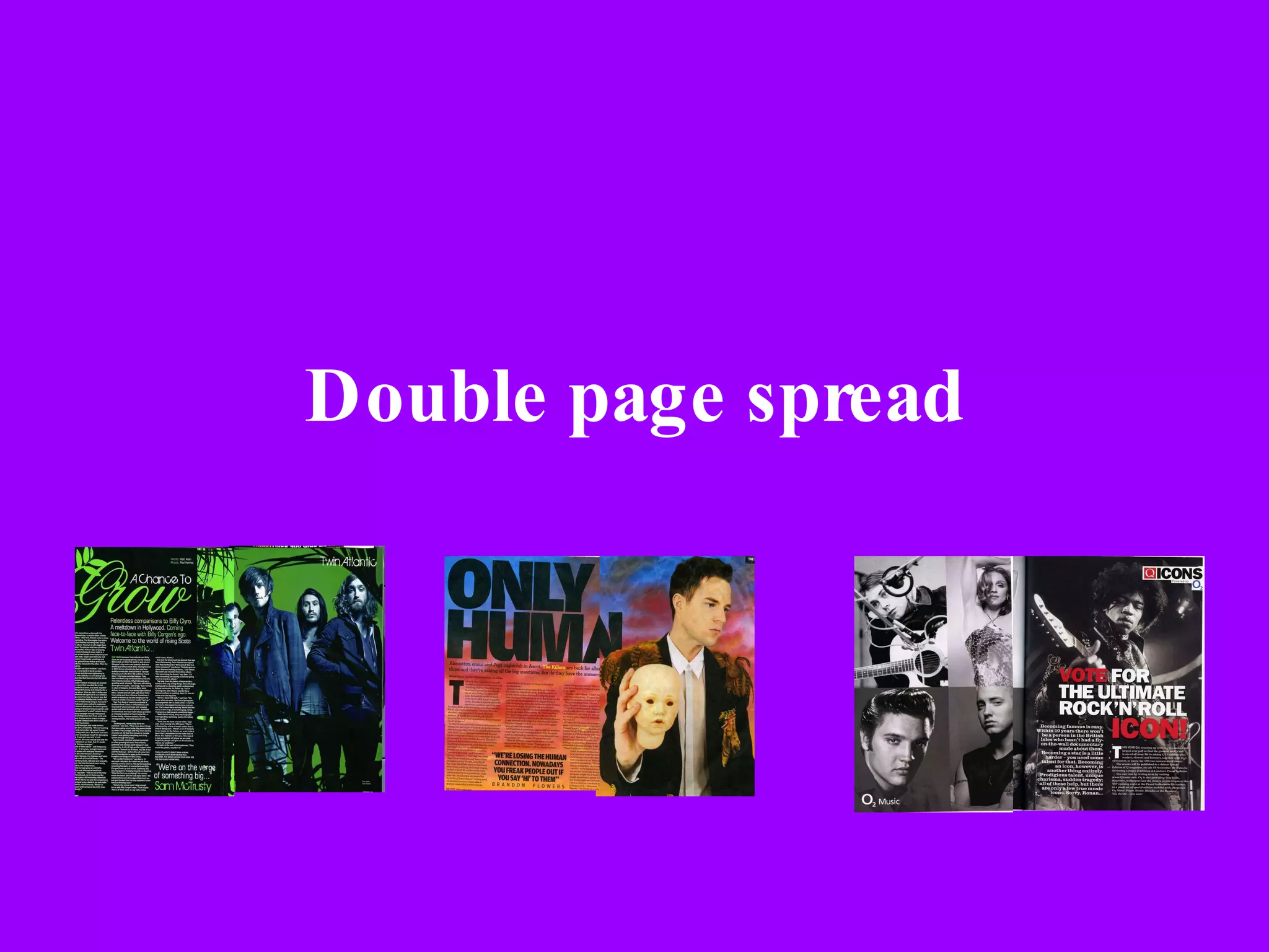 Double Page Spread | PPT