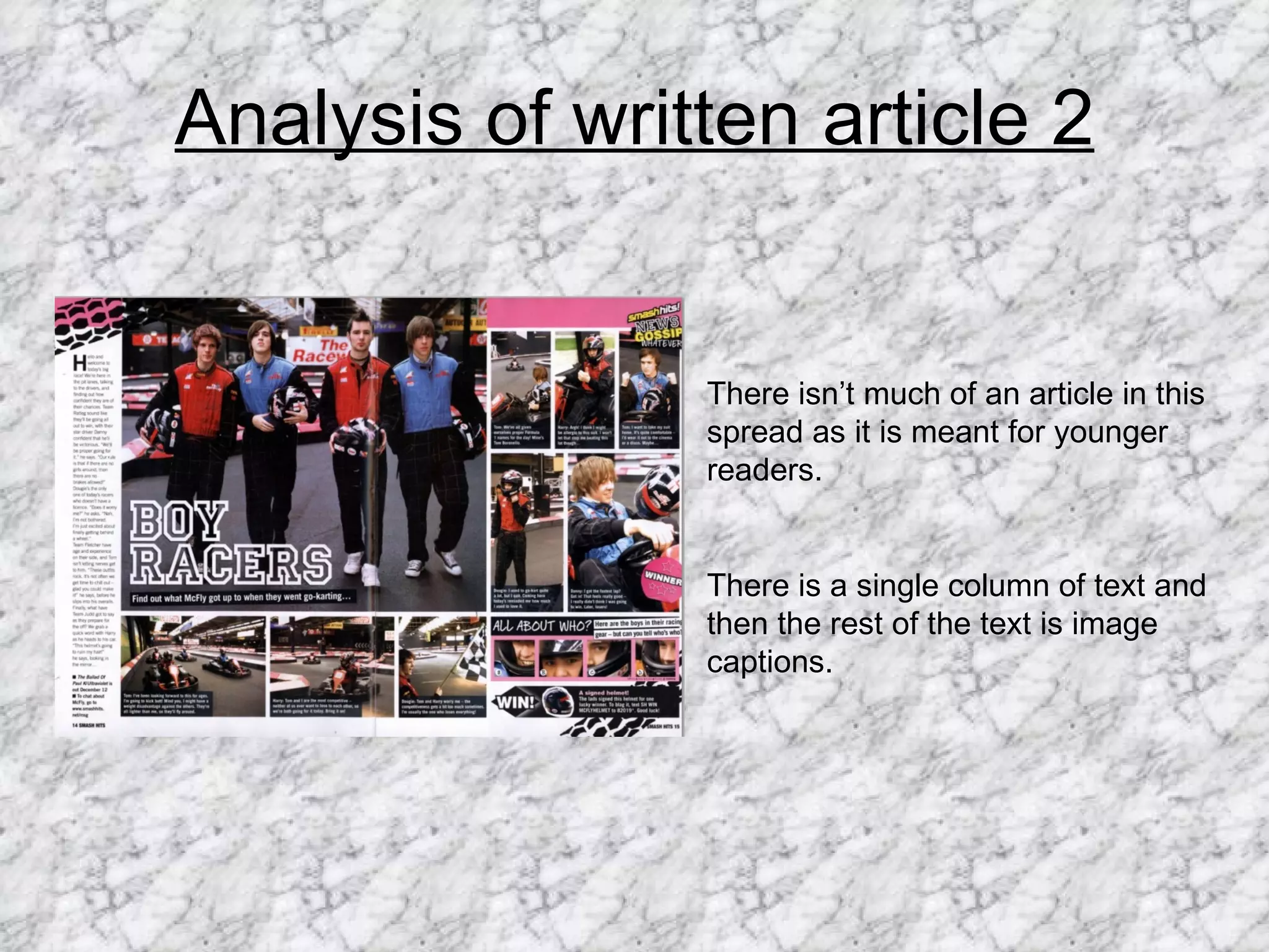 Double page spread | PPT