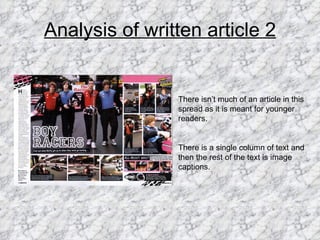 Double page spread | PPT