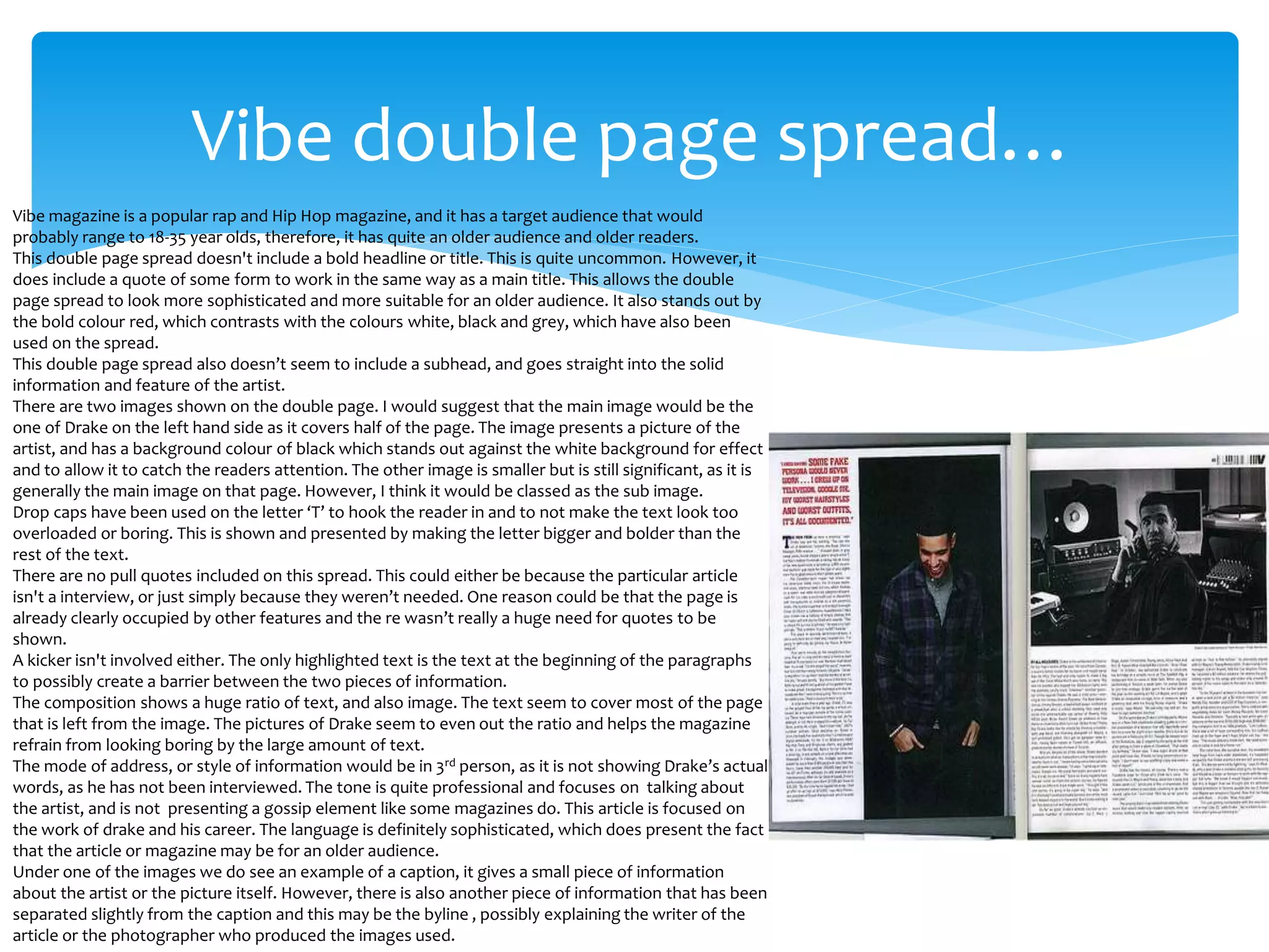 Double page spread deconstructions! | PPTX