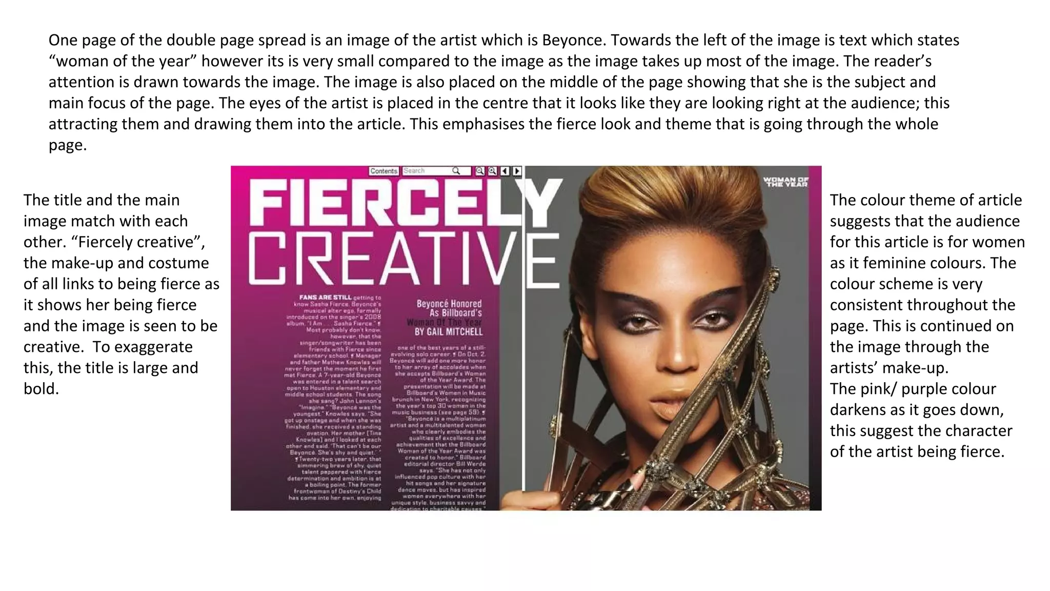 Double page spread | PPT