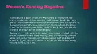 Double page spread and front cover research | PPTX