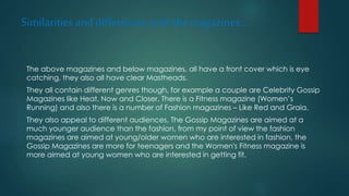 Double page spread and front cover research | PPTX