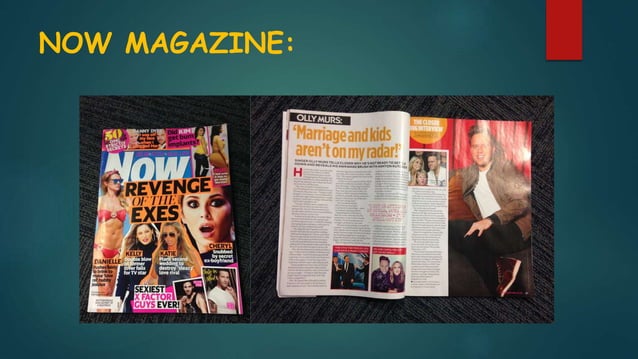 Double page spread and front cover research | PPTX