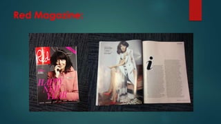 Double page spread and front cover research | PPTX