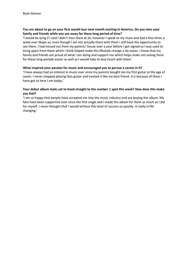 Double page spread article | DOCX