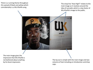 Double page spread deconstructions