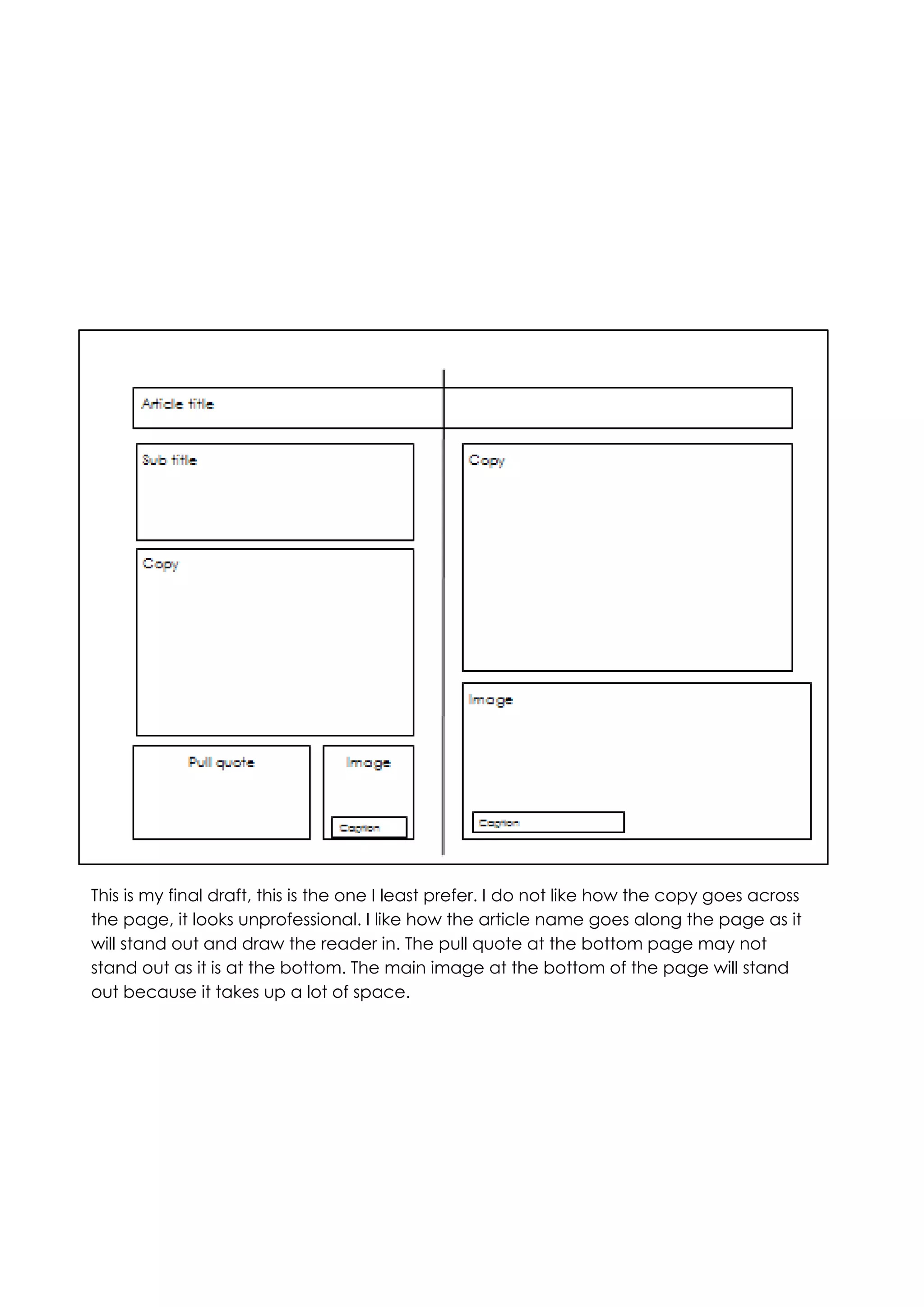 Planning: double page spread drafts | DOCX