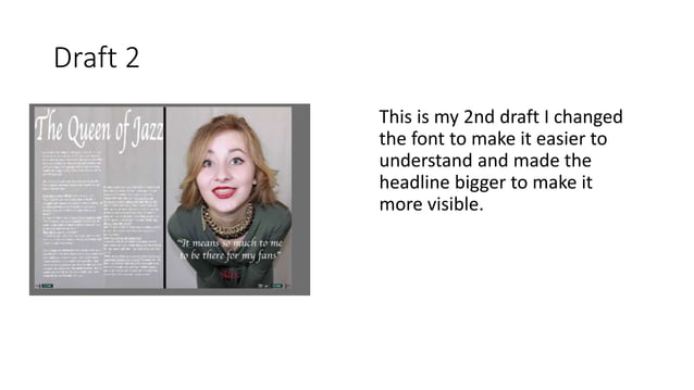 Double page spread drafts | PPTX