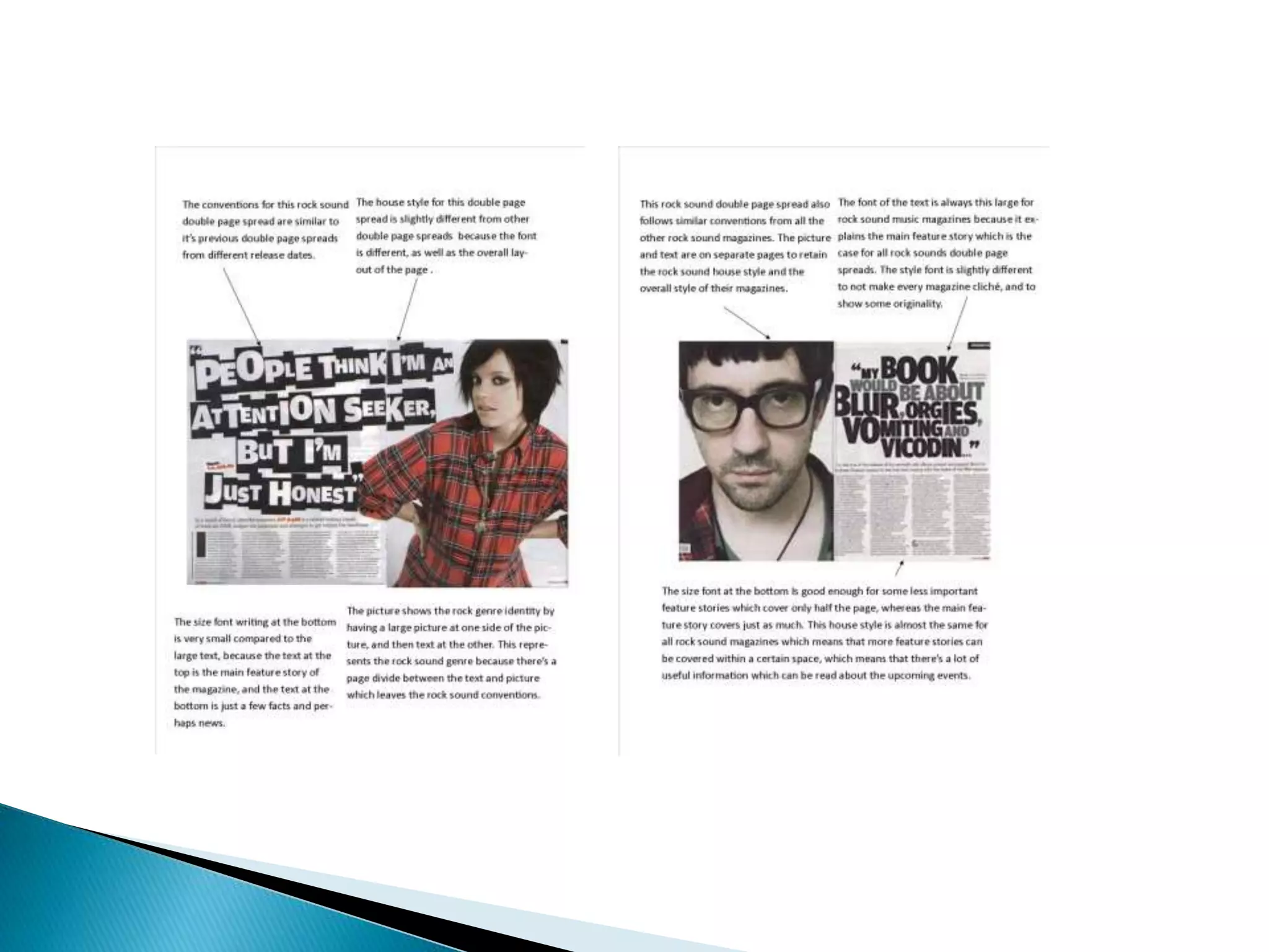 Double page spread house styles | PPTX