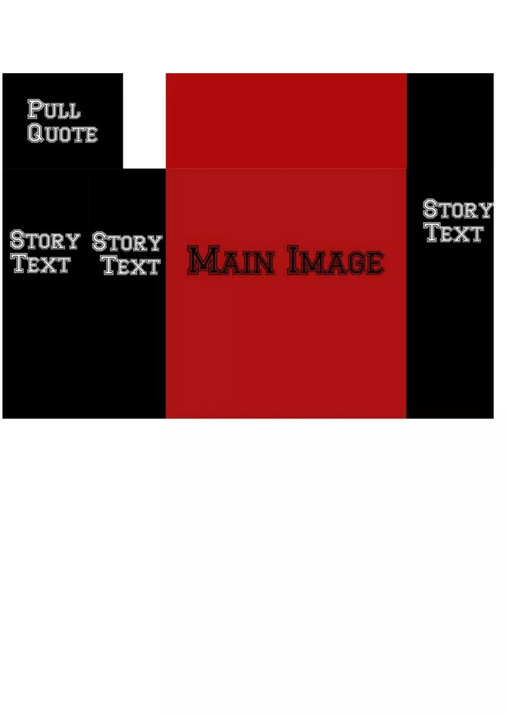 Double page spread layout plans | DOCX
