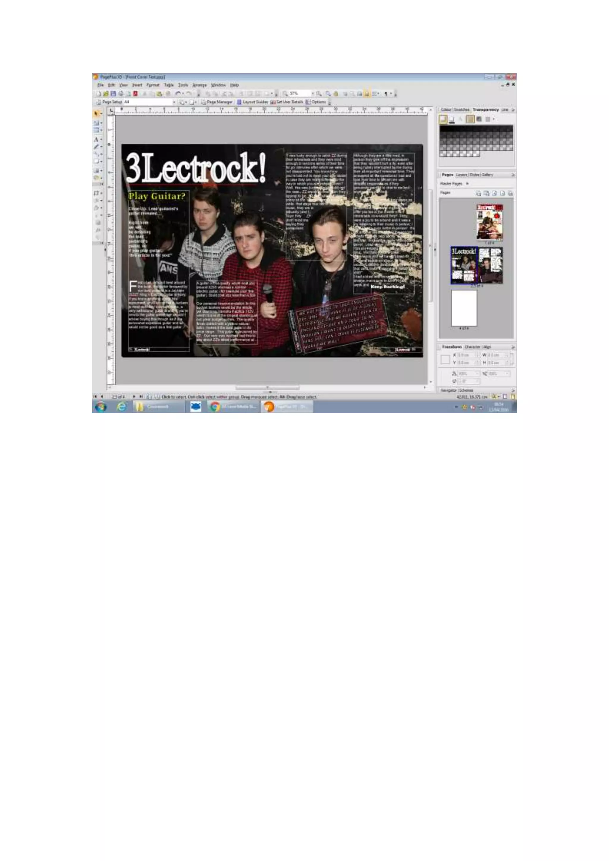 Double page spread prototype p3 | DOCX