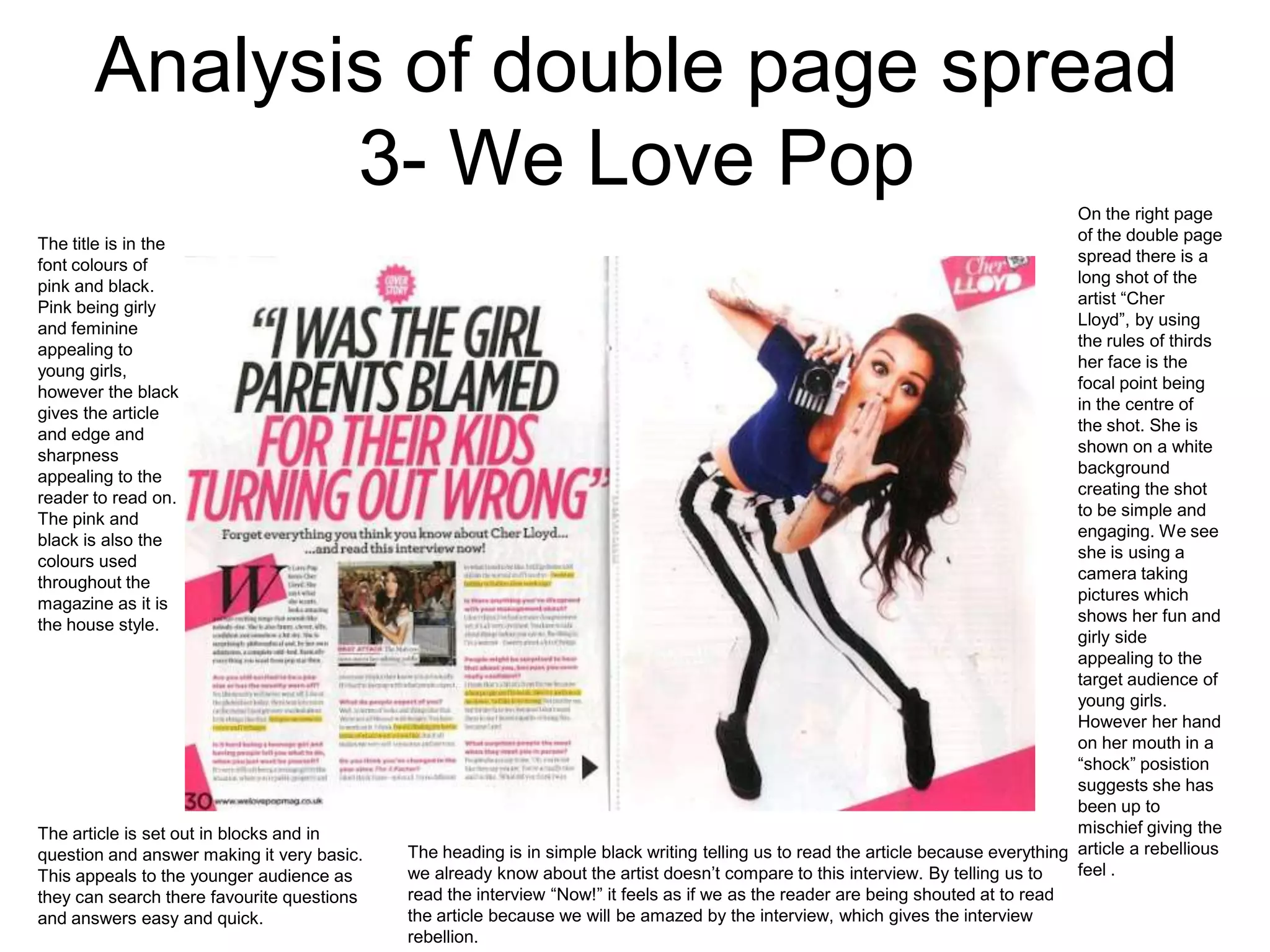 Double page spreads | PPT