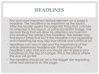 Double page spreads | PPTX