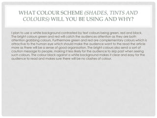 Double page spread statement of intent | PPTX | Desktop Publishing ...