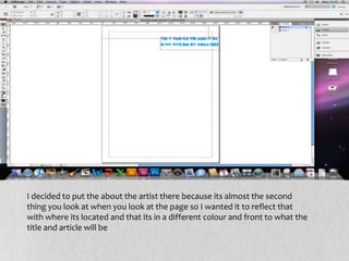 Double page spread step by step | PPTX | Marketing and Advertising ...
