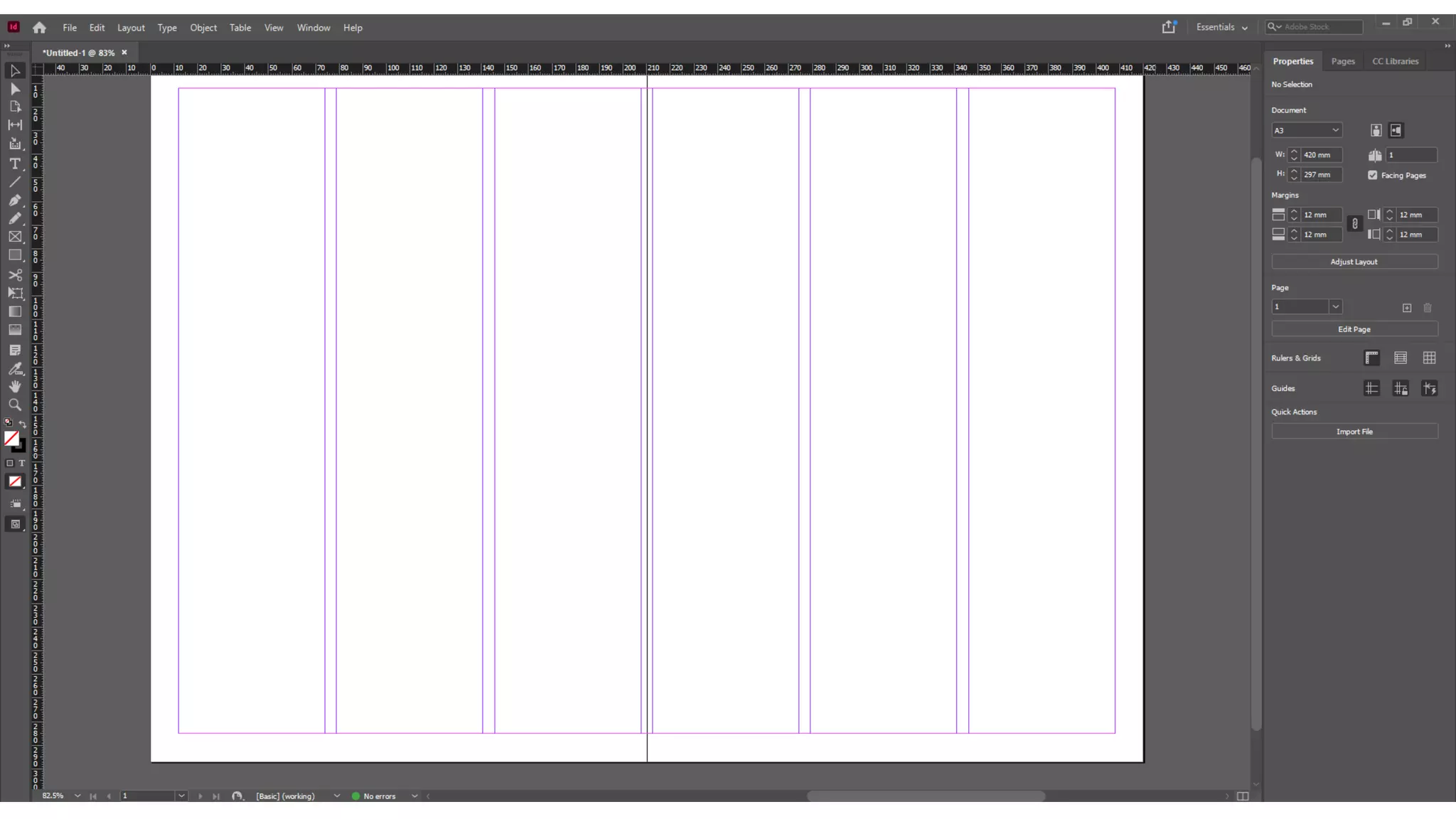double page spread template.pptx