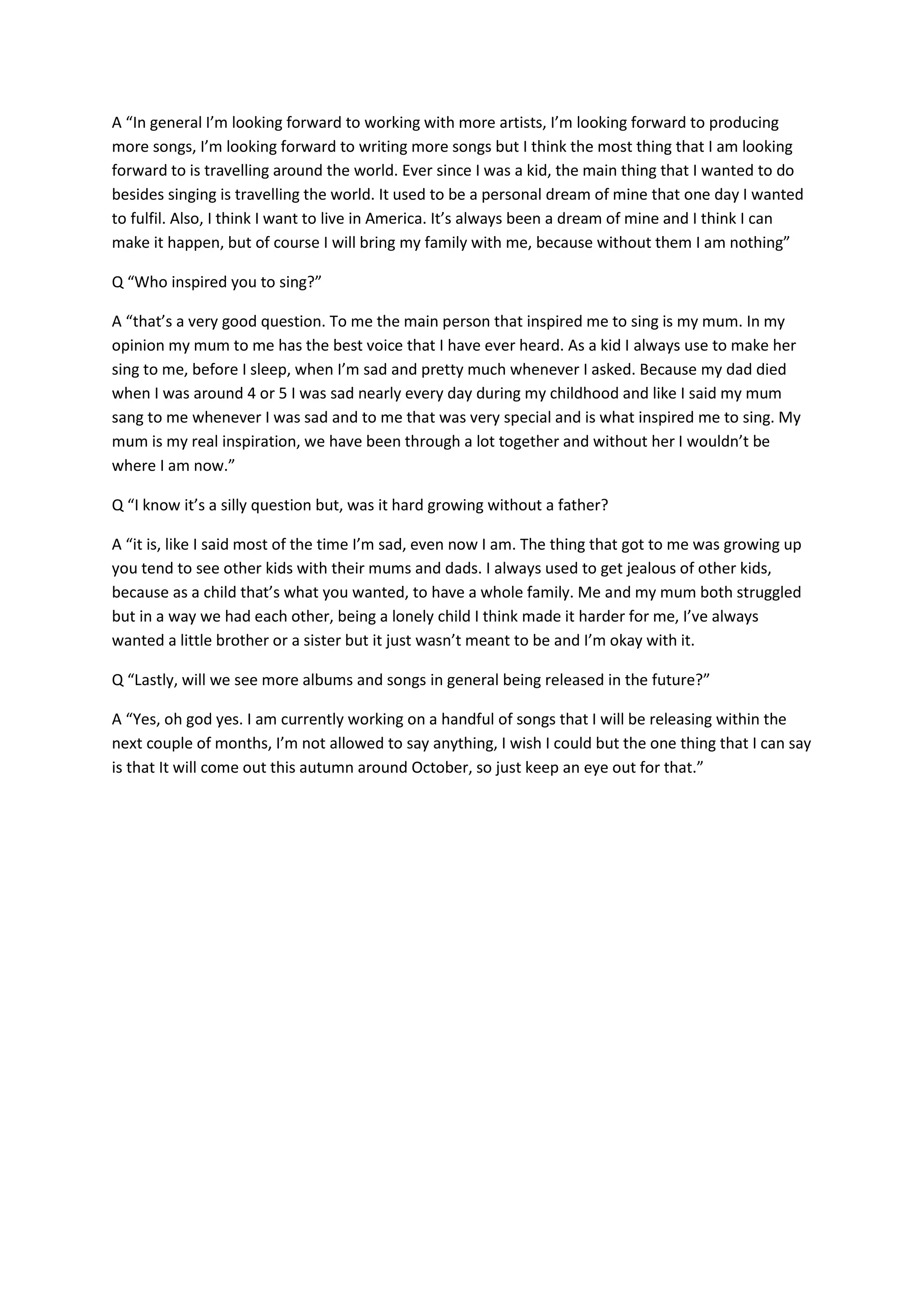 Double page spread word article | DOCX | Children\'s Music | Music