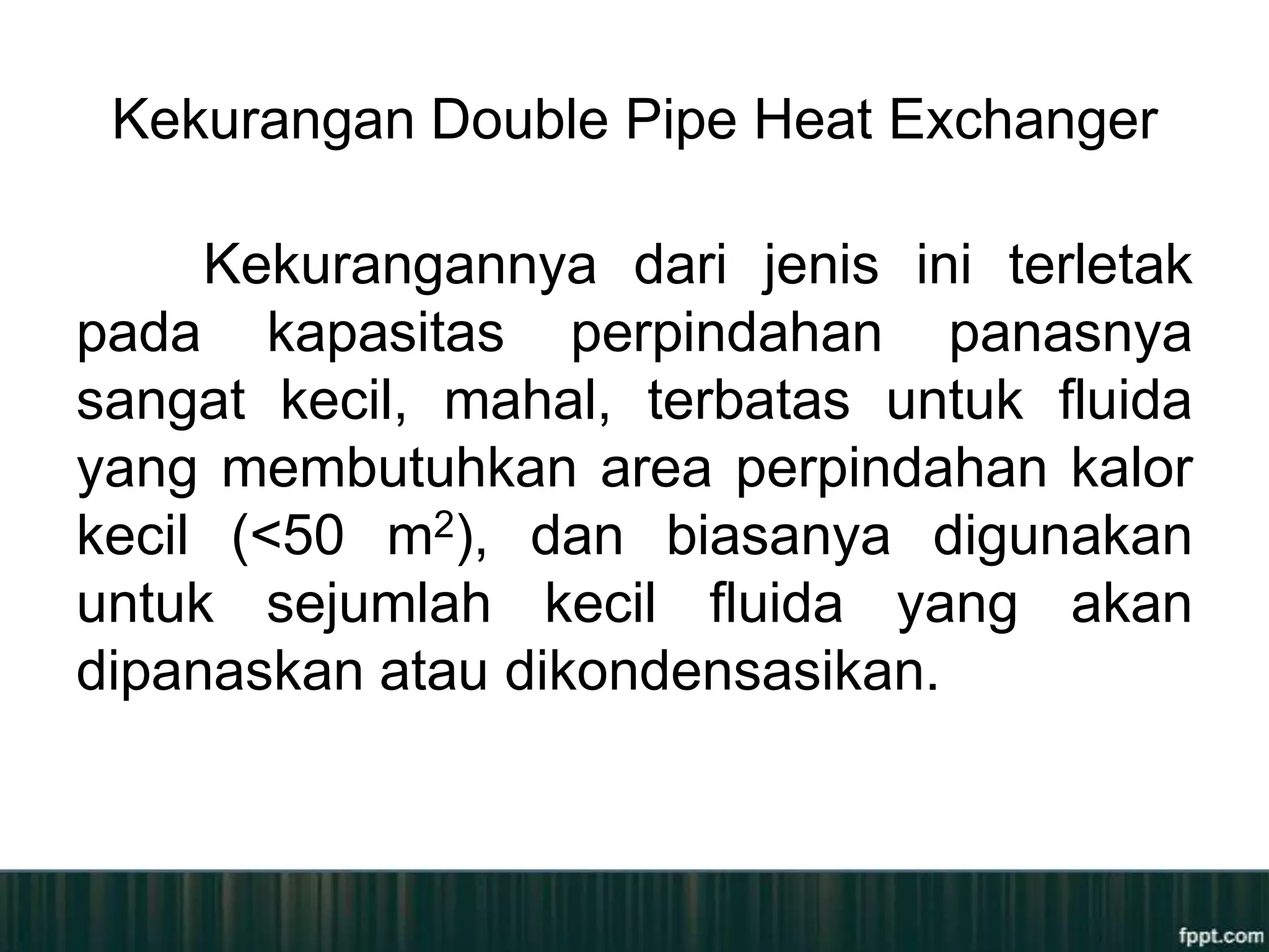 Double Pipe Heat Excanger | PPTX