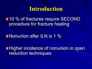 Double plating nonunion femur | PPT