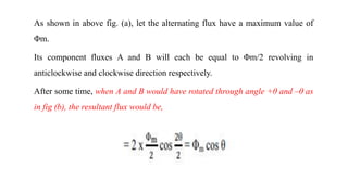 Double Revolving field theory-how the rotor develops torque | PPTX