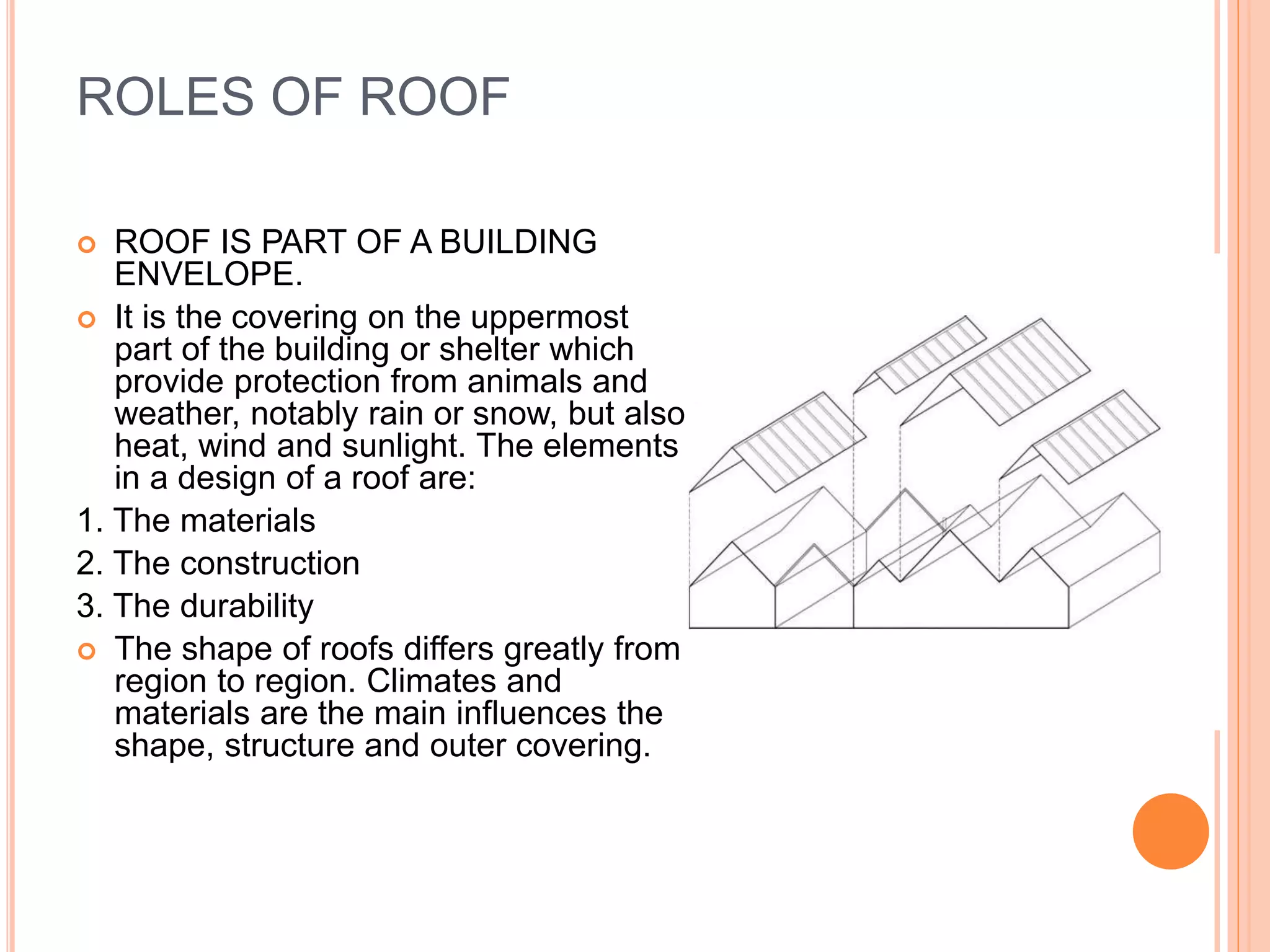 Double roof structure | PPTX