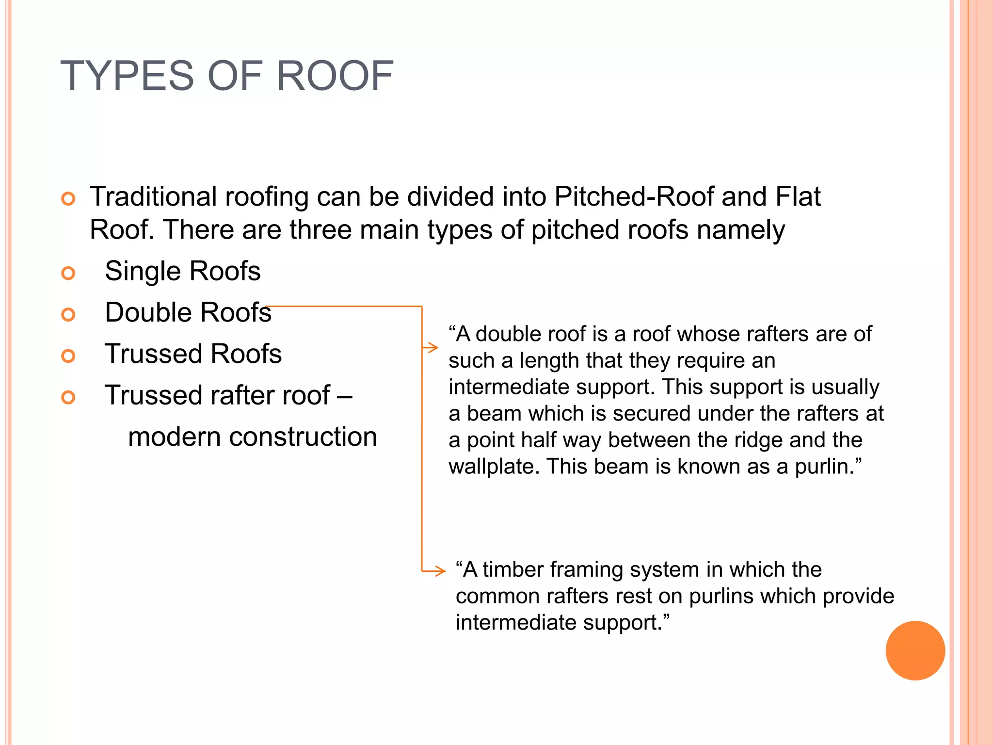 Double roof structure | PPTX