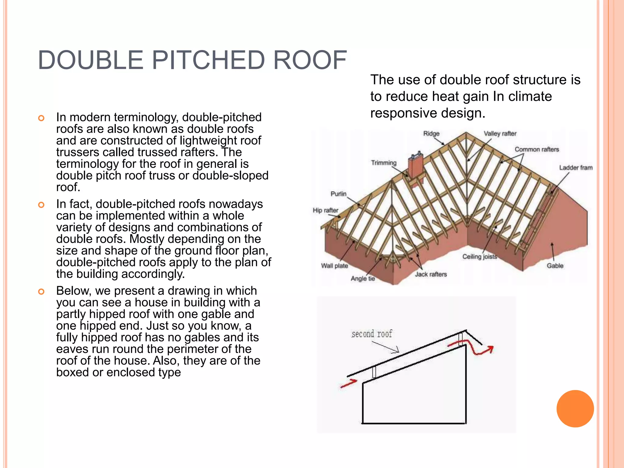 Double roof structure | PPTX