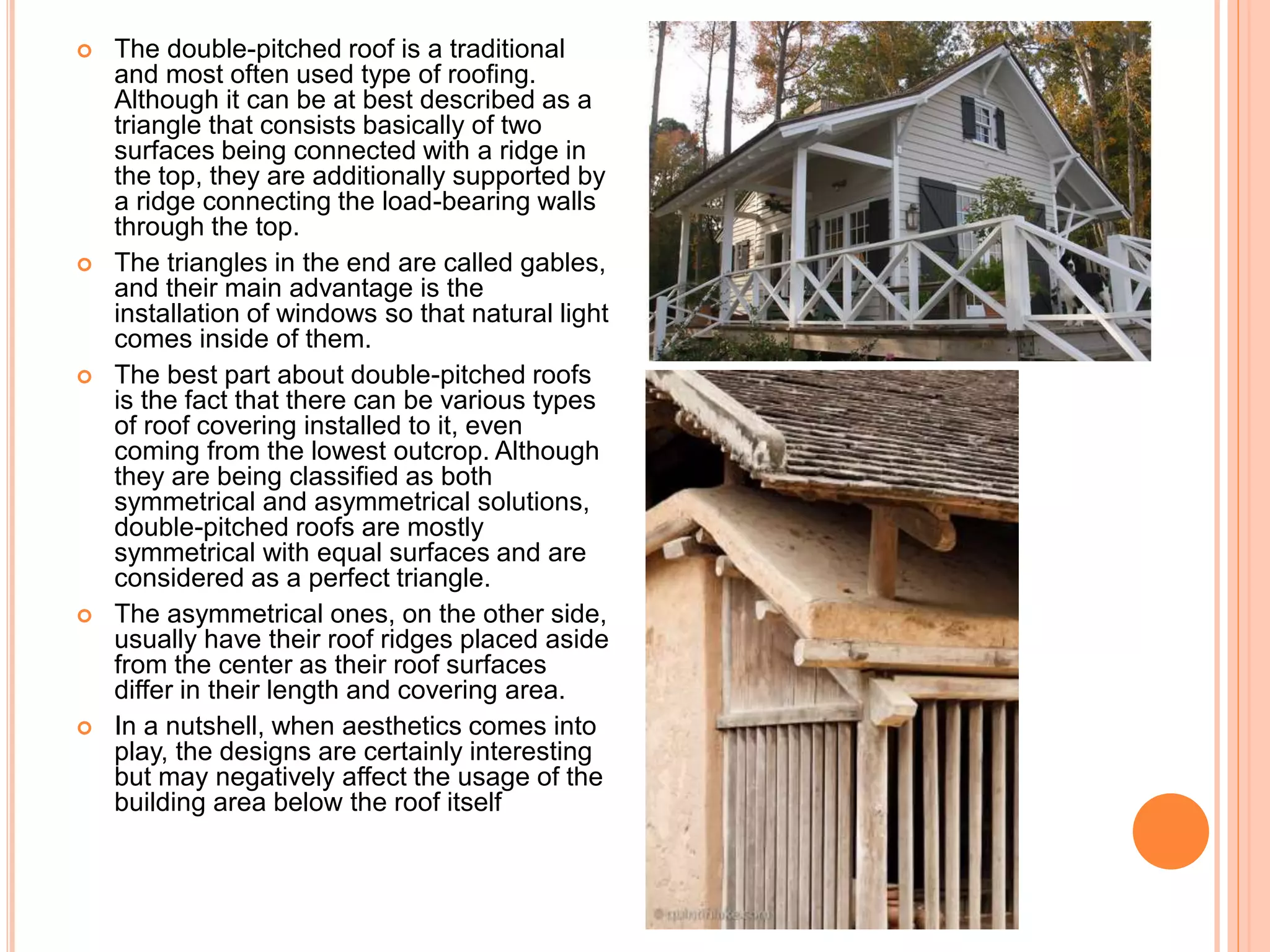 Double roof structure | PPTX