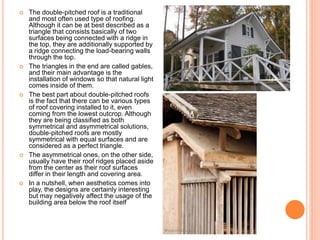 Double roof structure | PPTX