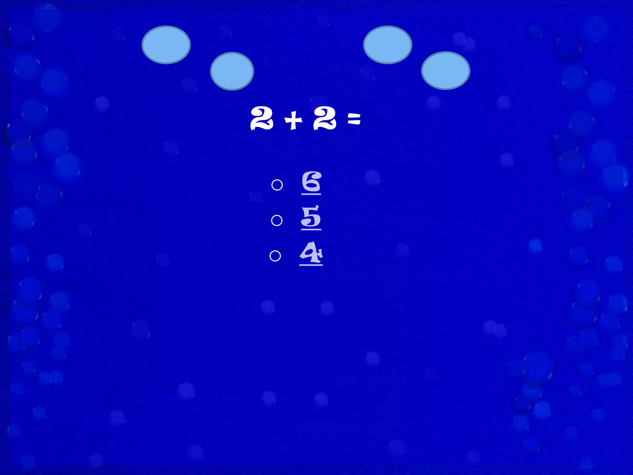 Doubles bubbles | PPTX