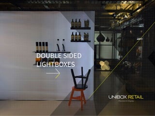 Double sided lightboxes | PPT