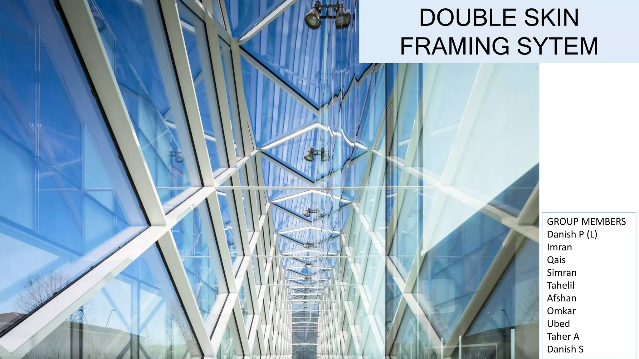 Double skin facade | PPTX