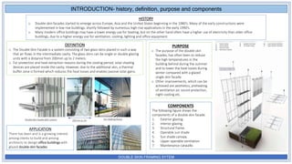 Double skin facade | PPTX