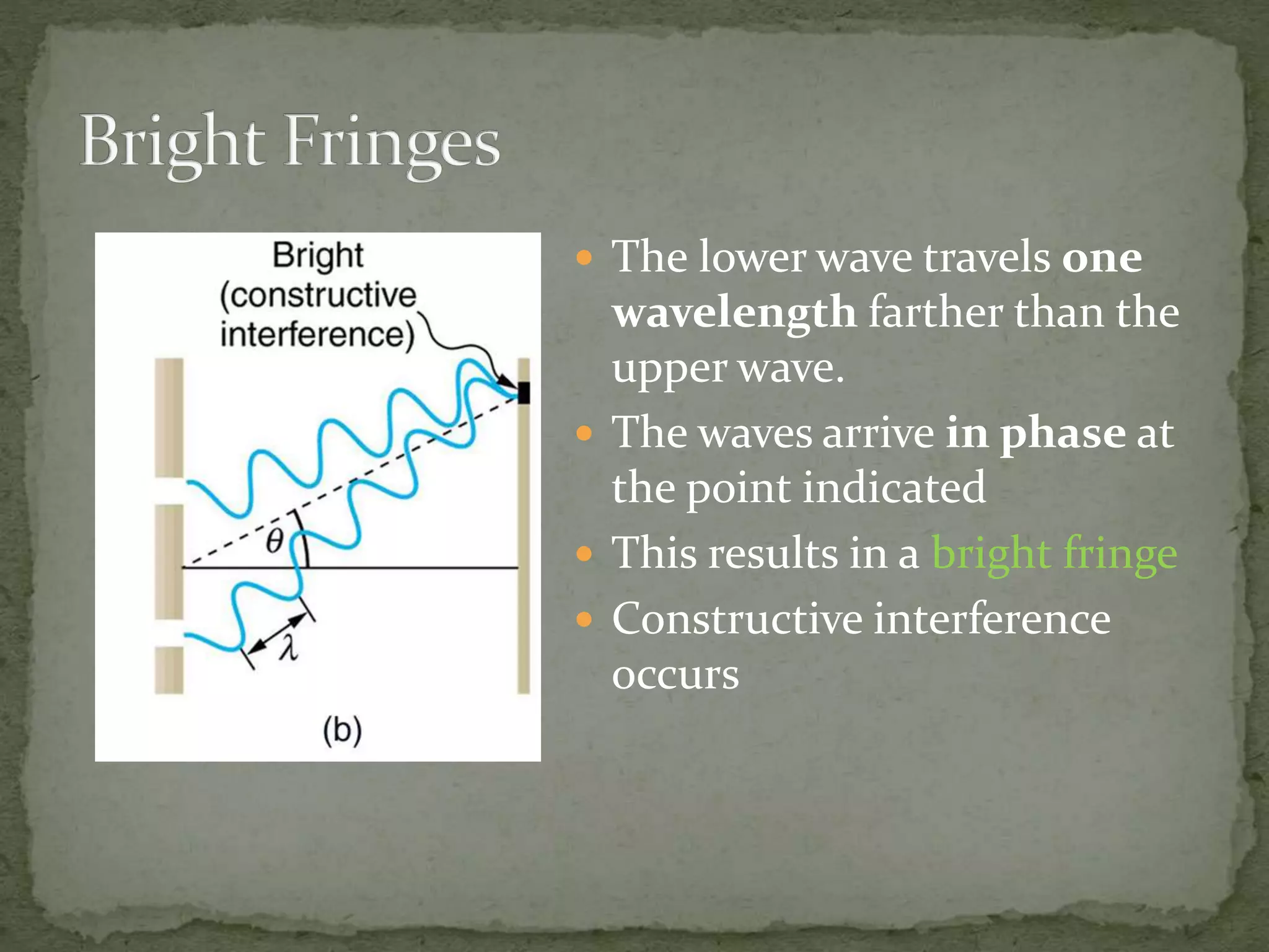 Double slit interference phys 101 lo9 | PPT