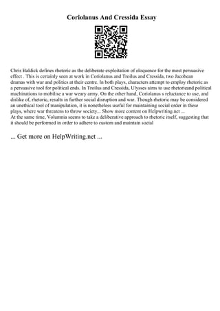 Double Spaced Essay Example Apa | PDF