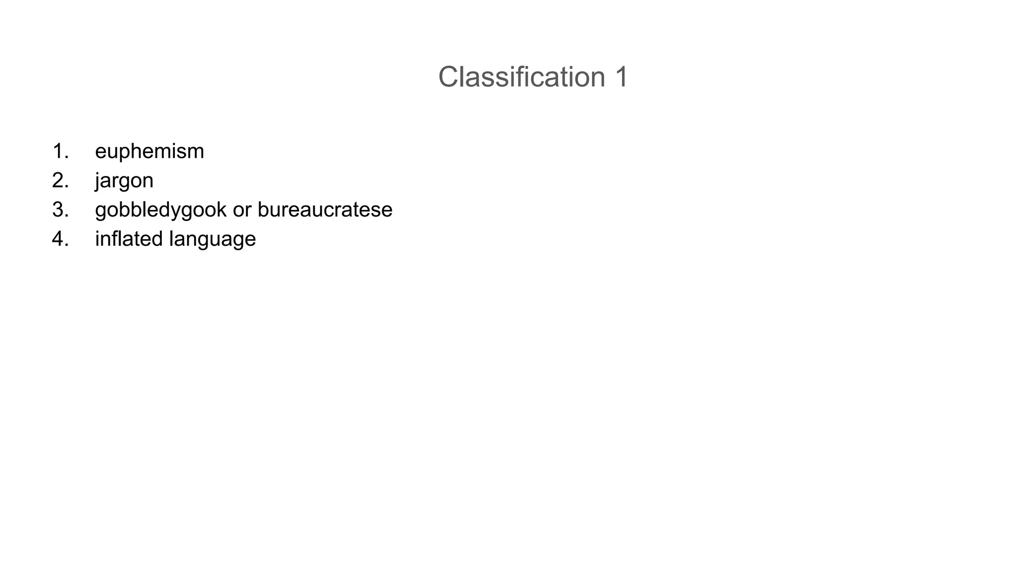 Doublespeak: notion, history, classifications | PDF