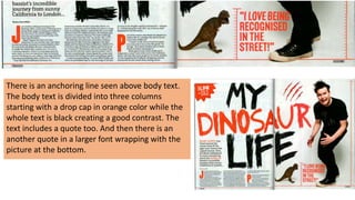 Double spread magazine | PPTX