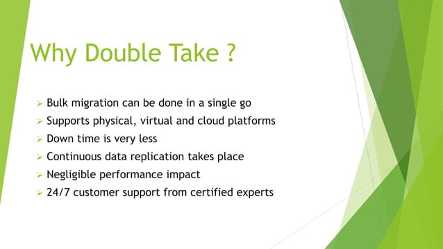 Double Take.pptx | Cloud Computing | Internet