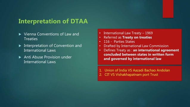 Double taxation avoidance agreement (DTAA) | PPTX | Personal Taxes ...