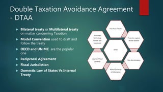 Double taxation avoidance agreement (DTAA) | PPTX
