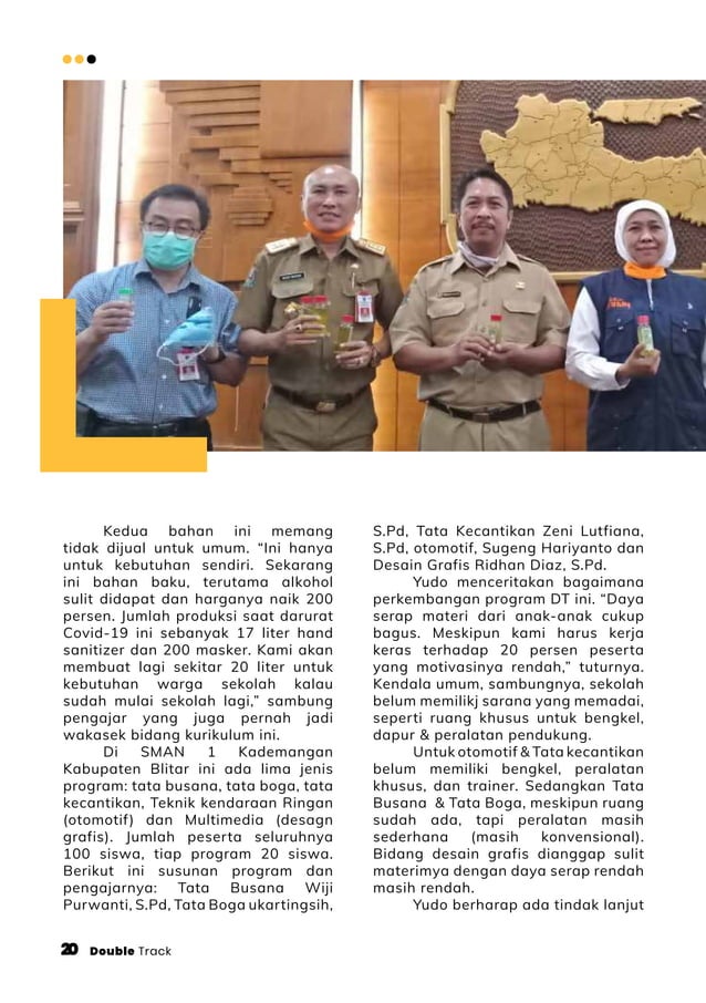 Profil dan Produk Siswa Double Track 2021 | PDF